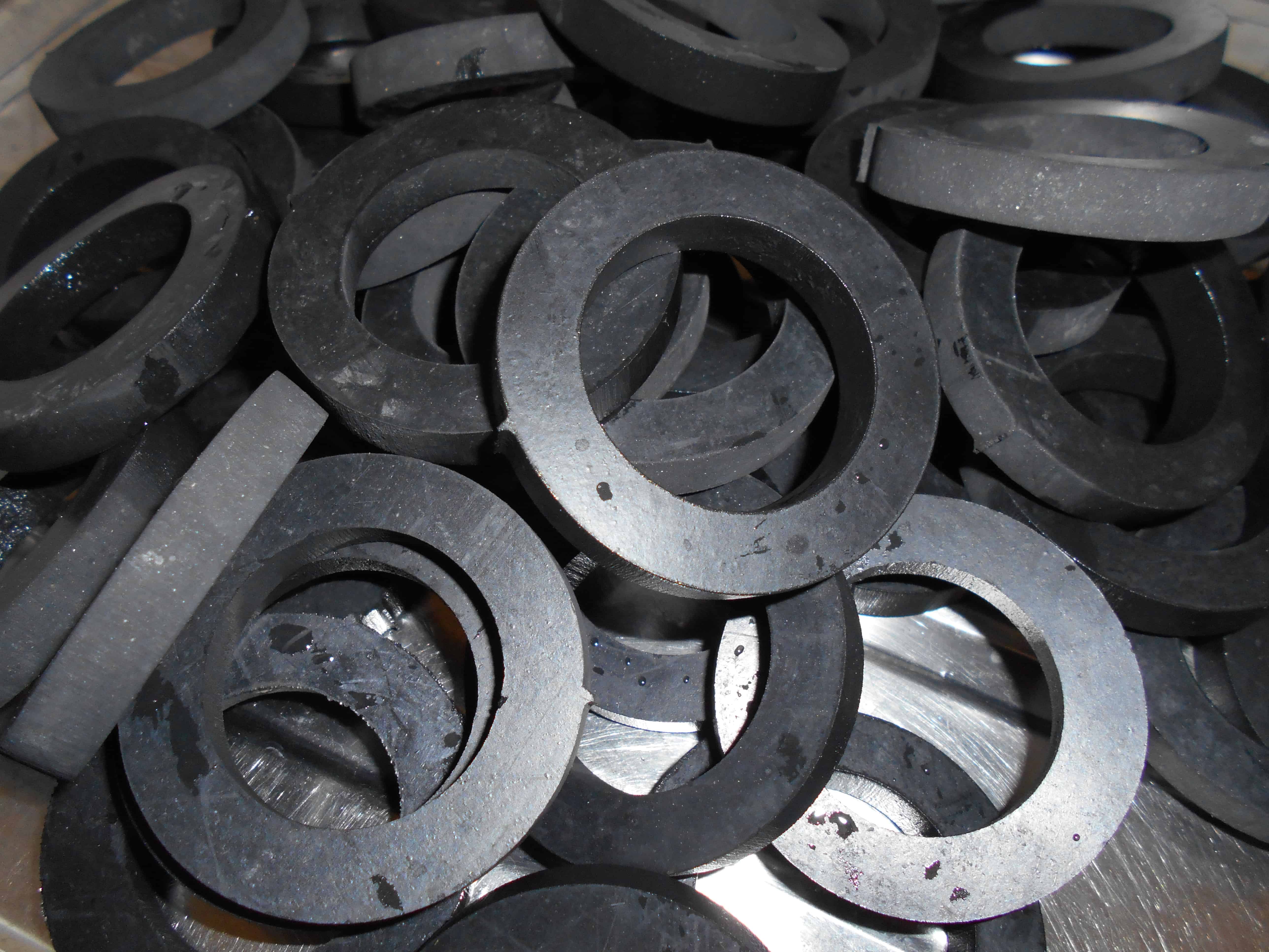 Water-Jet Cutting Rubber - East Anglian Sealing